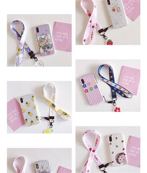 สายห้อยโทรศัพท์อะคริลิกน่ารัก สายคล้องคอแบบยาวสั้นห้อยคล้องคอ Chaser Thaipick