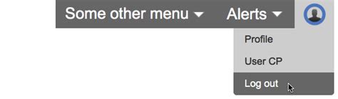 dropdown drop down indicator for a circular shape user experience