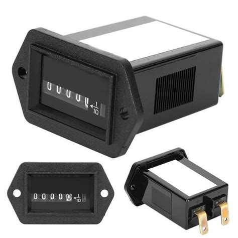 Dioche Compteur De Générateur Compteur De Compteur Dheures De Générateur Dc 6 50v Ip65 étanche