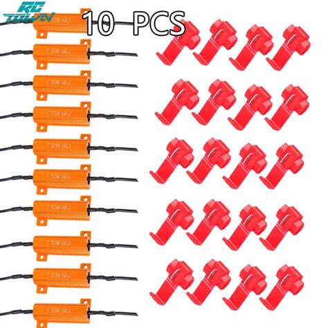 2023new Load Resistor 50w 6rj 6ohm Led Bulb Led Decoder For Turn