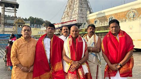 తిరుమల శ్రీవారిని దర్శించుకున్న రామగుండం ఎమ్మెల్యే Namasthe Telangana