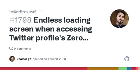 Endless Loading Screen When Accessing Twitter Profiles Zero Following List · Issue 1798