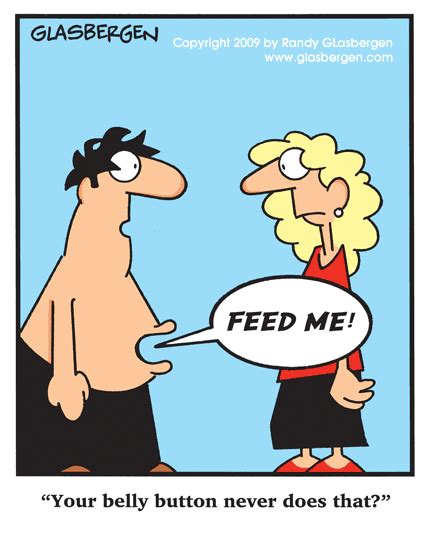Belly Button Archives Glasbergen Cartoon Service