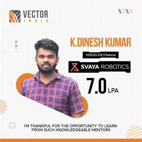 Vector India Pvt Ltd On Linkedin Vectorindia Vectorsuccessstories