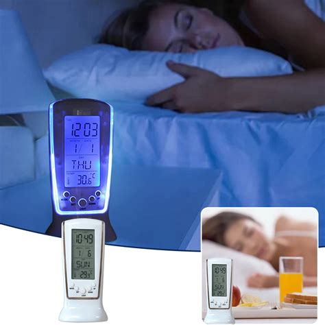 Clocks For Seniors Battery Backup Alarm Clock Led Clock Digital Outdoor