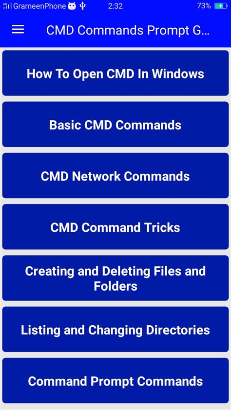 Cmd Commands Prompt Guide Apk For Android Download