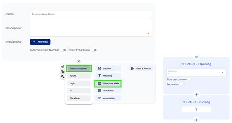 Structure Node E No Code Legal Automationenen