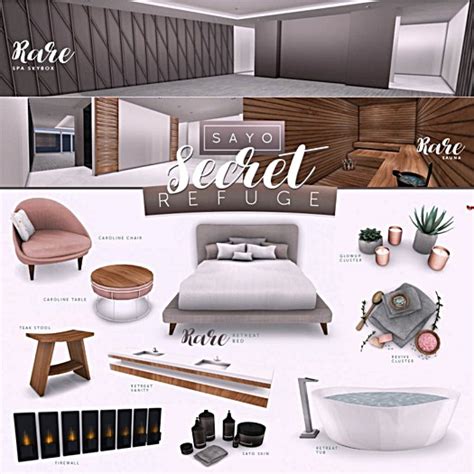 Second Life Marketplace Sayo Secret Refuge Gacha Caroline Chair
