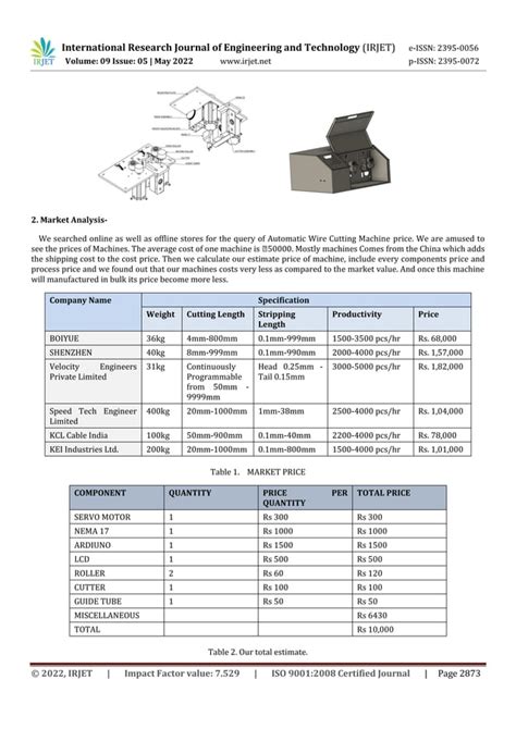 design and fabrication of automatic wire cutting machine using fusion
