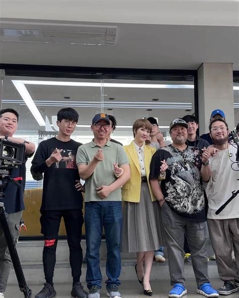キムソナさんのインスタグラム写真 キムソナInstagram 카메라팀 촬영감독A 김기태촬영감독님 촬영감독B 유병재촬영