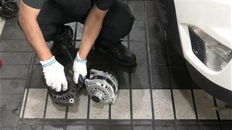 코란도스포츠 2012년324000km제네레이터교환댐퍼풀리발전기교환부동액교환외부벨트셋트 교환 Youtube