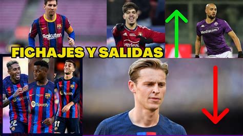 Fichajes Y Salidas Del Barça 2324 Con Mi Hermana Youtube