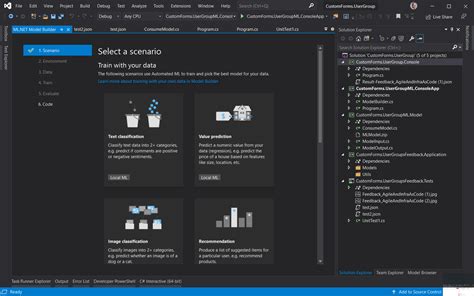 Enable ML NET Model Builder Is Not In Preview Features VS16 6 Issue