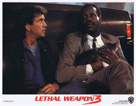 Lethal Weapon 3 Original Lobby Card 6 Mel Gibson Danny Glover Joe Pesci