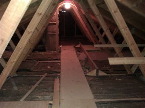 Removal Of Load Bearing Wall Installing Beam Support In The Attic