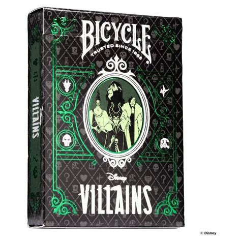 Playing Cards Single Disney Villains Greenpurple Mind Games