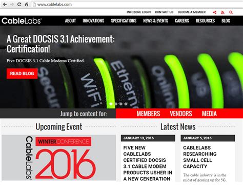 Cablelabs Awards First Docsis 3 1 Modem Certifications Converge Digest