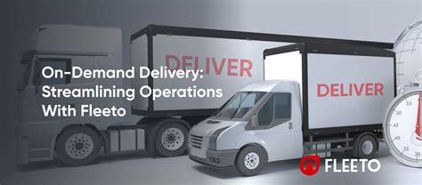 On Demand Delivery Streamlining Operations With Fleeto