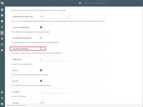How To Experiment Entity Detection With Models Advanced Kairntech