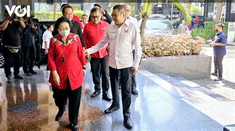 Megawati Hadiri Rapat Rutin Tim Pemenangan Ganjar Didampingi Prananda