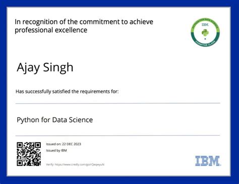 Thanks To Ibm Cognitive Class For Data Science Ajay Singh Posted On The Topic Linkedin