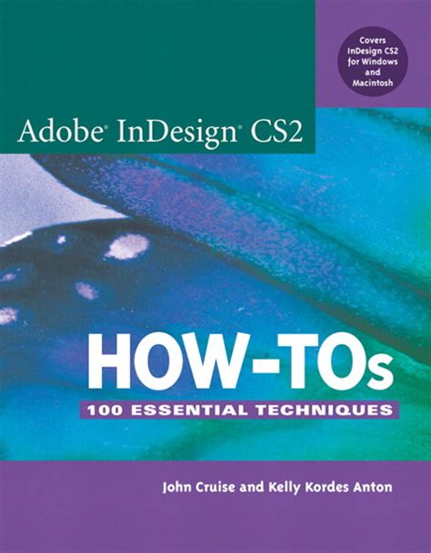 Adobe Indesign Cs2 How Tos 100 Essential Techniques Informit