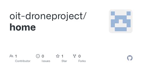 Github Oit Droneproject Home