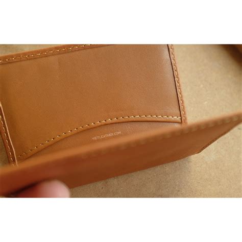 Ví đựng namecard Namecard Holder màu da bò