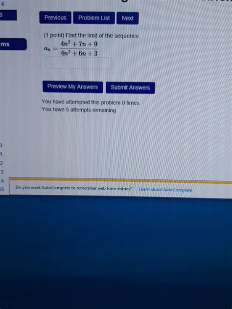 Solved Previous Problem List Next Ms 1 Point Find The