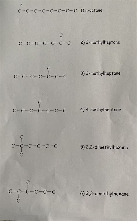 C8h18 Isomers