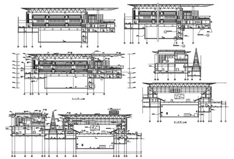 Commerce Building Section And Facade Design Artofit