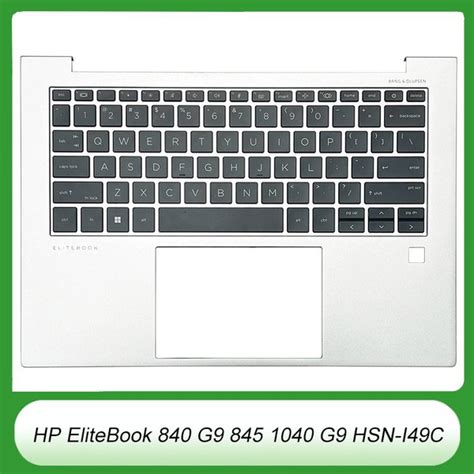 Топкейс для ноутбука верхний корпус Us Клавиатура для Hp Elitebook