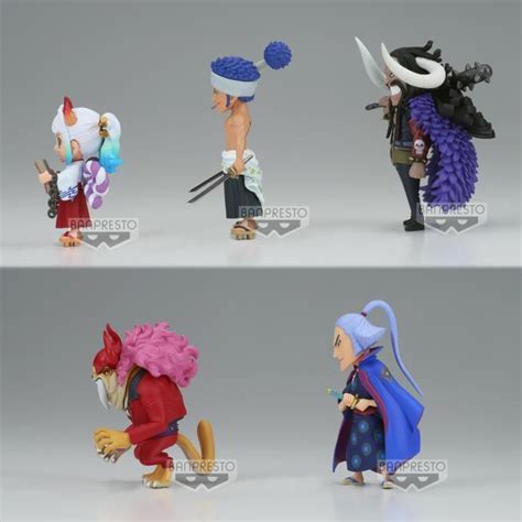 One Piece World Collectable Figure Wanokuni Onigashima Full Set
