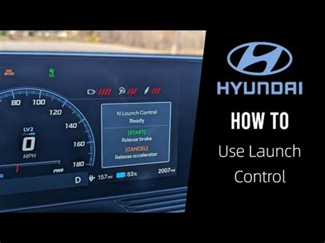 How to Use Launch Control in the 2025 Hyundai IONIQ 5 N - YouTube