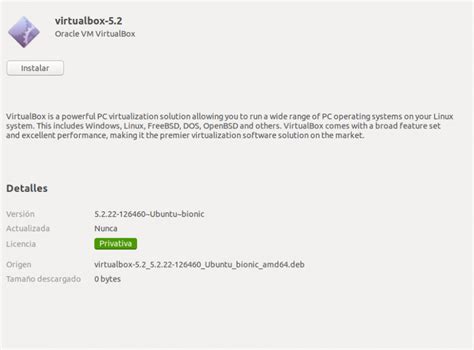 INSTALAR VIRTUALBOX EN UBUNTU 18 04 DESKTOP Viva Ubuntu