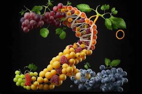 Premium Ai Image Gmo Food And Genetically Modified Crops Or