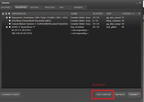 Counter Strike Global Offensive How To Join A Match By IP Address In CS GO Arqade