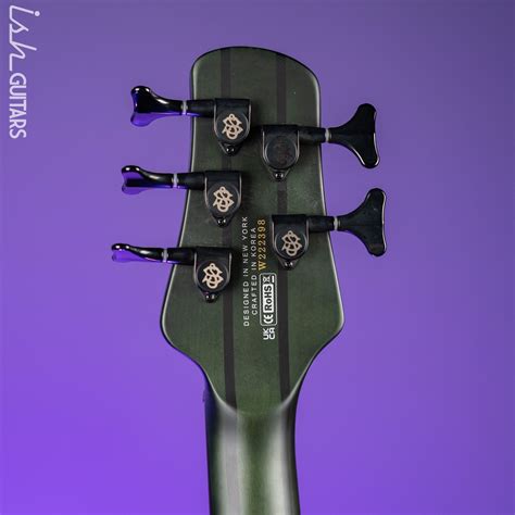 Spector Ns Dimension Multi Scale Left Handed 5 String Bass Haunted Mos