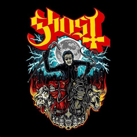 Pin By Christy Busch On Ghost Band Band Ghost Ghost And Ghouls Ghost Papa