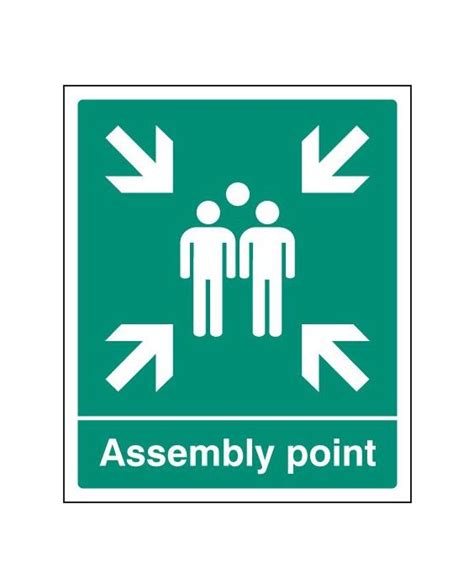 Assembly And Fire Assembly Point Sign Safetybuyer