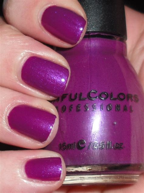 Imperfectly Painted Sinful Colors Fig Nail Polish Sinful Colors