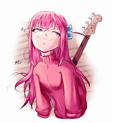 The Original Character Design Of Bocchi According To Aki Hamajis Twitter Account R Bocchitherock