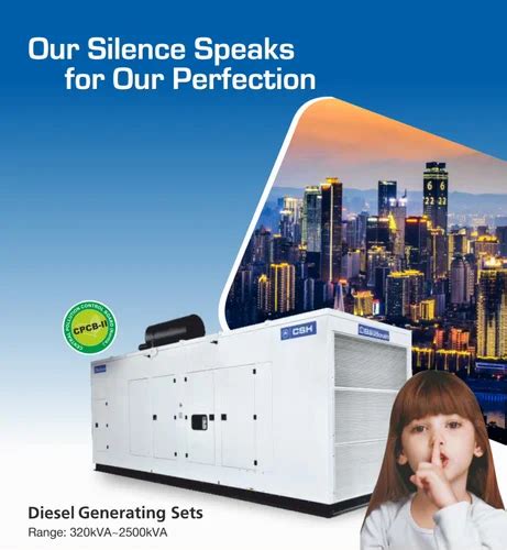 Csh 550 Kva Diesel Generator At Best Price In Rudrapur By Csh Power
