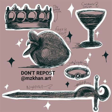 The Cruel Prince Mini Drawings Drawings Faeries
