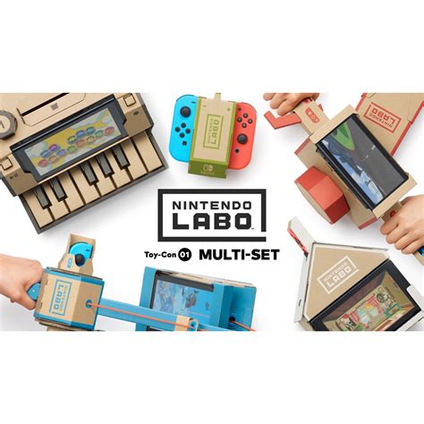 【就是要玩】現貨 Ns Switch Labo Toy Con 任天堂玩具實驗室 遊戲 玩具 機器人 Toycon 親子 蝦皮購物