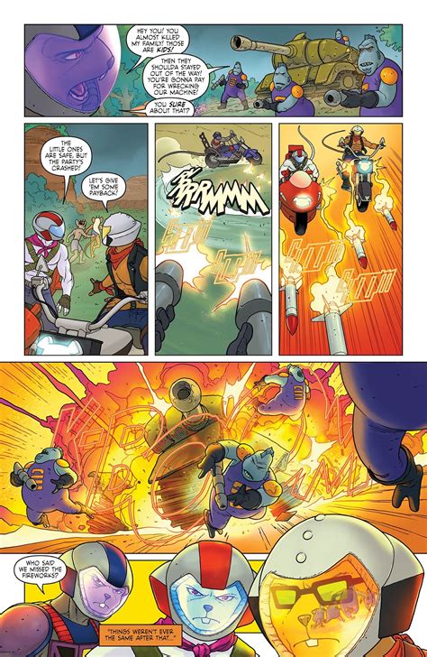 Slideshow Biker Mice From Mars 1 Exclusive Comic Book Preview