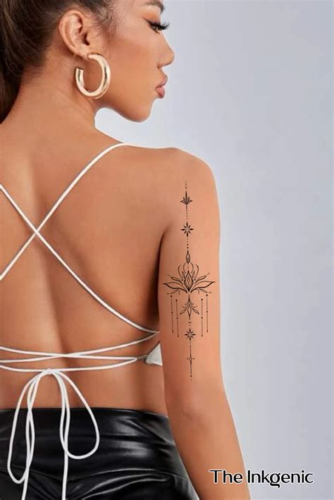 Ornamental Lotus Temporary Tattoo Fake Tattoo Artofit