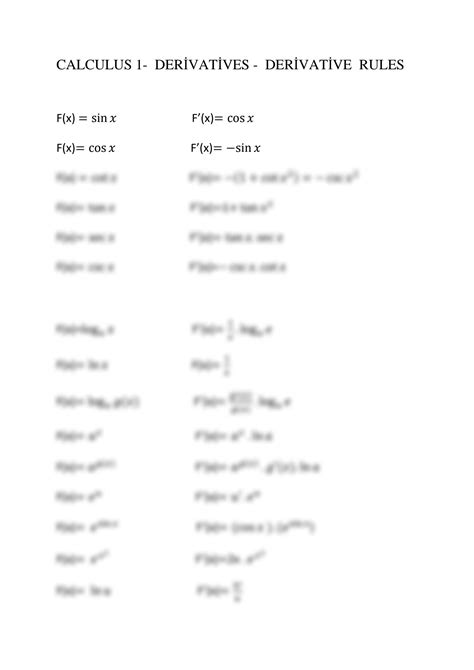 SOLUTION CALCULUS DERIVATVES DERIVATVE RULES Studypool