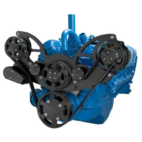 Amc Jeep 304 360 And 401 Serpentine System Alternator Only All