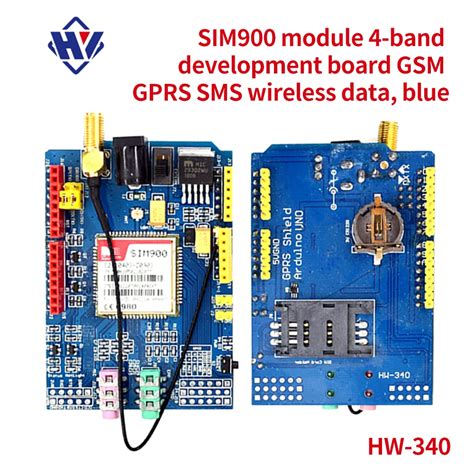 SIM900 Mod L 4 Frekans Geli Tirme Kurulu GSM GPRS SMS Arduino